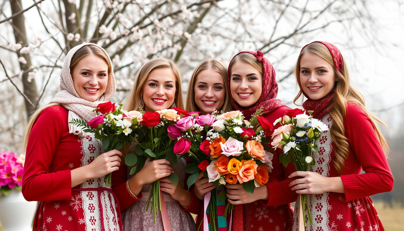 El Día Internacional de la Mujer en Rusia: más que flores y ...